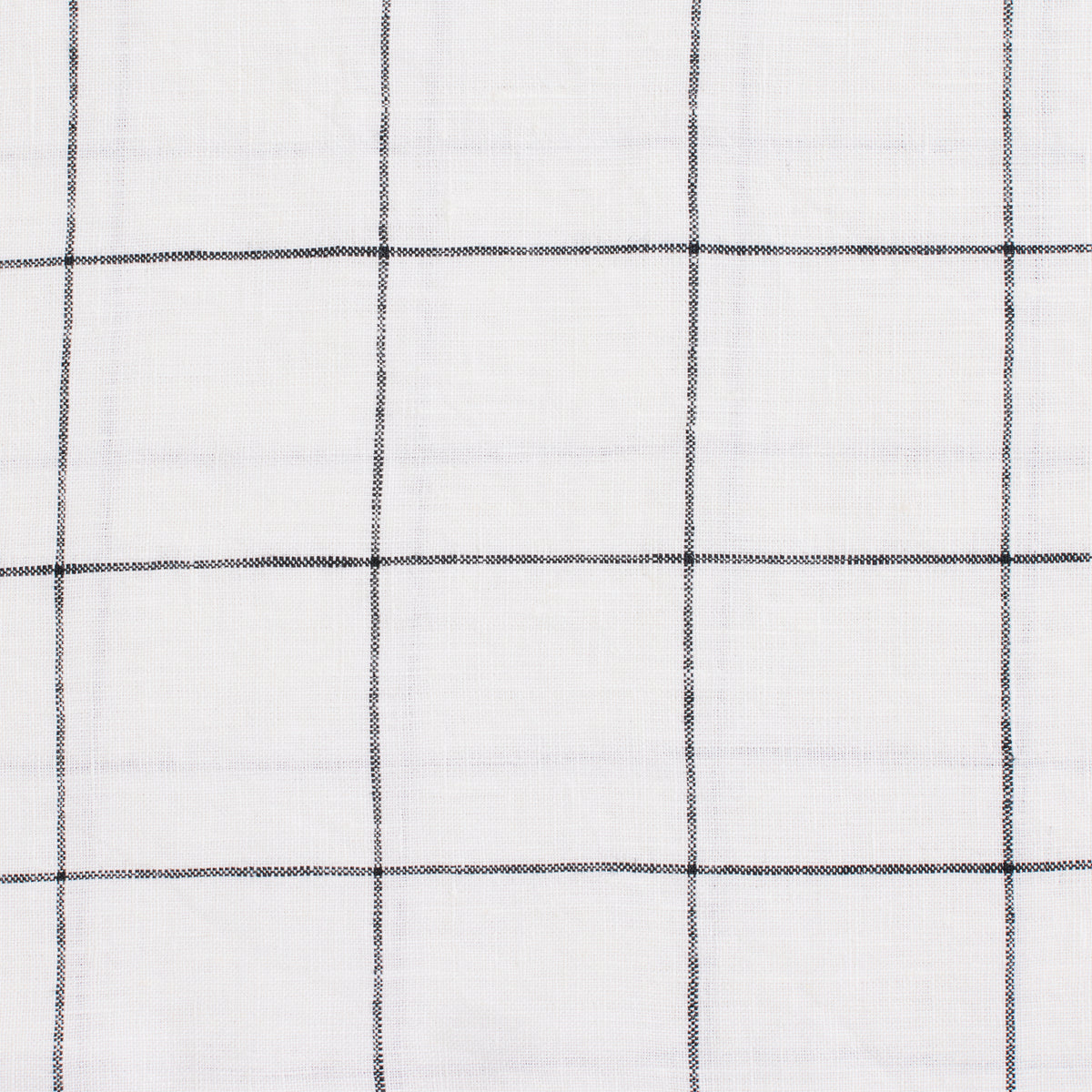 French Linen King Pillowcase (Set of 2) - Ash Grid – Linen Social